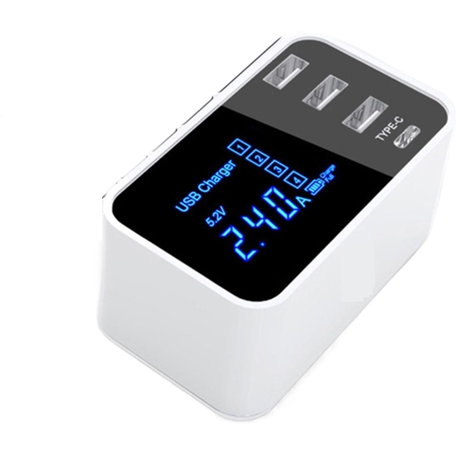 Universal Smart USB Charger Phone Holder Wall Adapter Fast Charge ...