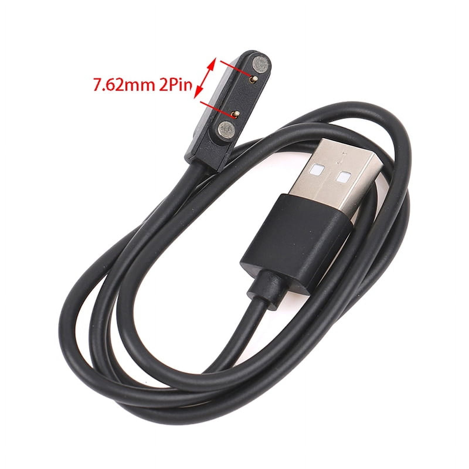 Universal Smart Watch Charger Cord Magnetic Charging Cable 2 Pin 4 Pin ...