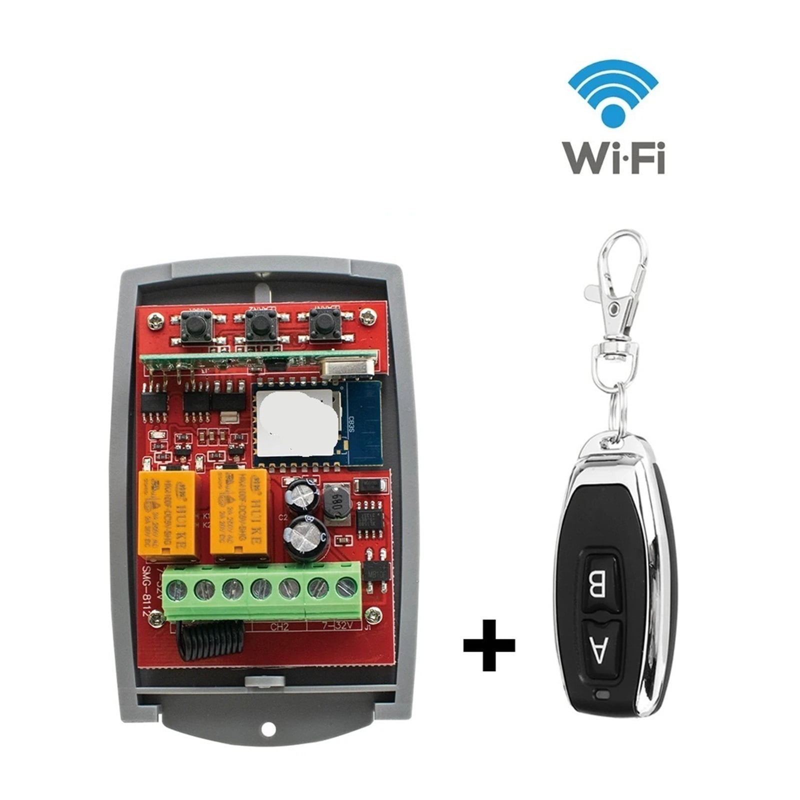Universal Smart Wifi Receiver Garage Door Remote Control Opener ...