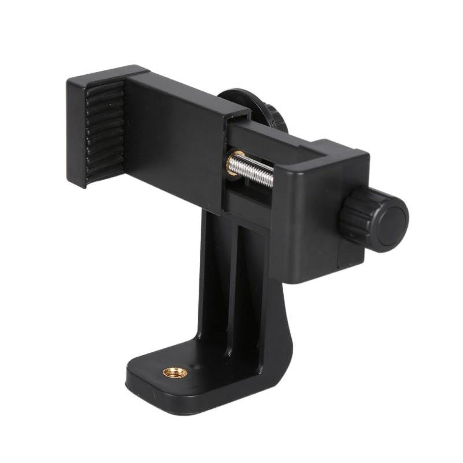 Universal Smartphone Tripod Adapter Cell Phone Holder Mount Adapter Fits iPhone Samsung and all Phones Rotates Vertical and Horizontal Adjustable Clamp Walmart