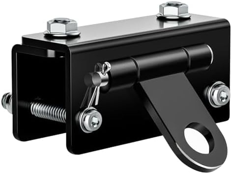 Universal Snowmobile Bumper Hitch - Adjustable Heavy-Duty Steel Sled ...