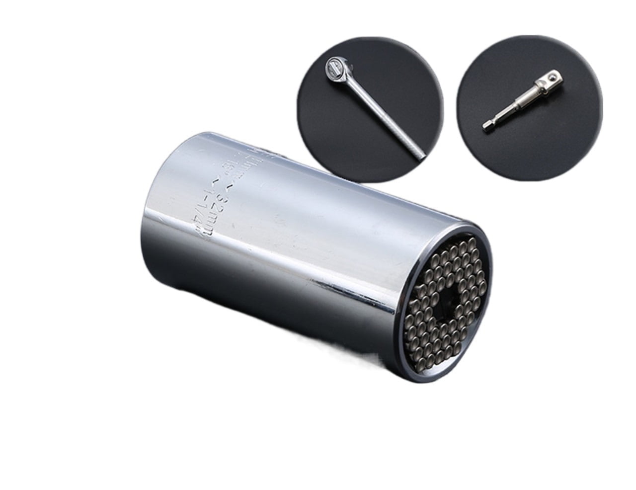 Universal Socket Self-adjusting Socket Wrench Set Adapter Socket for ...