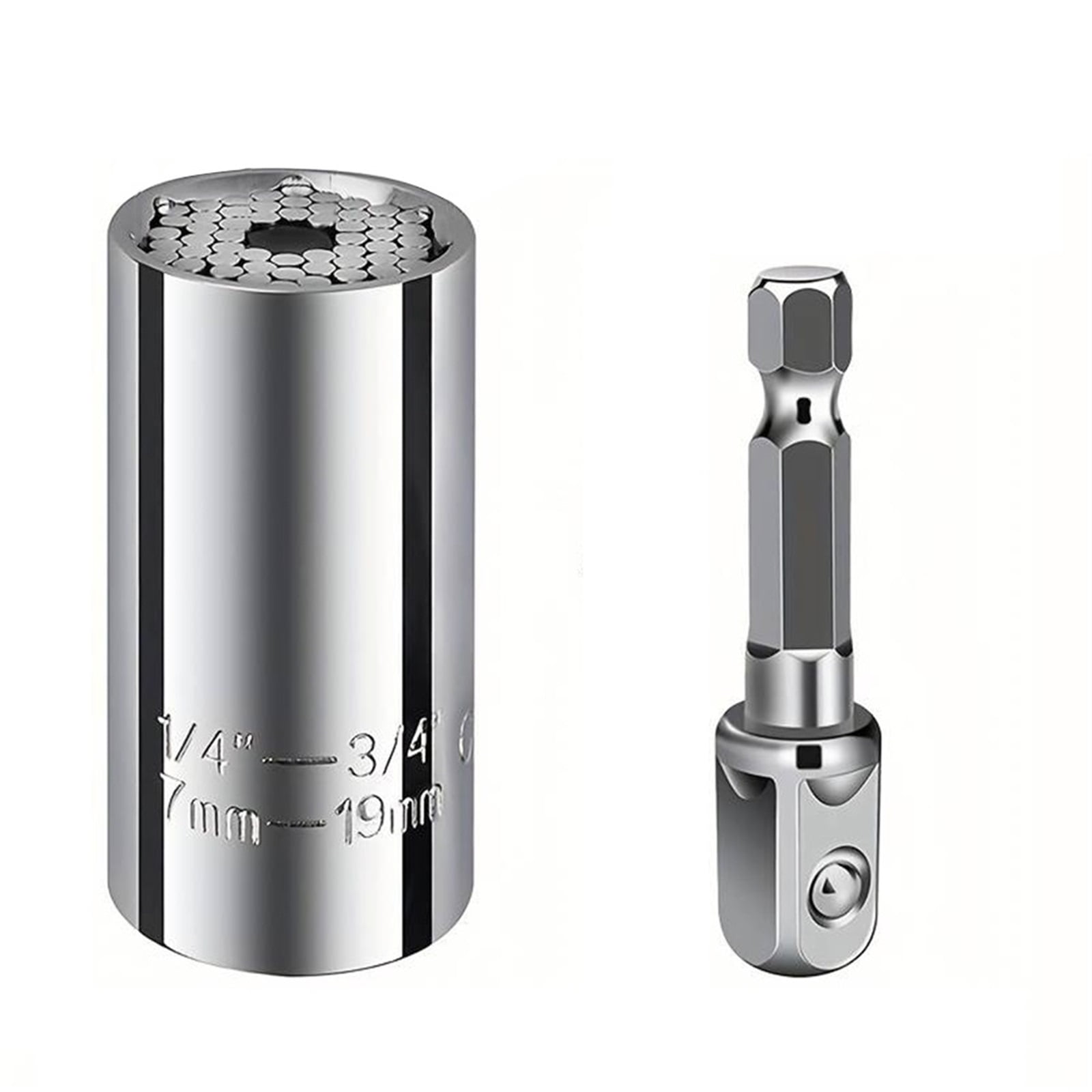 Universal Socket Self-adjusting Socket Wrench Set Adapter Socket for ...