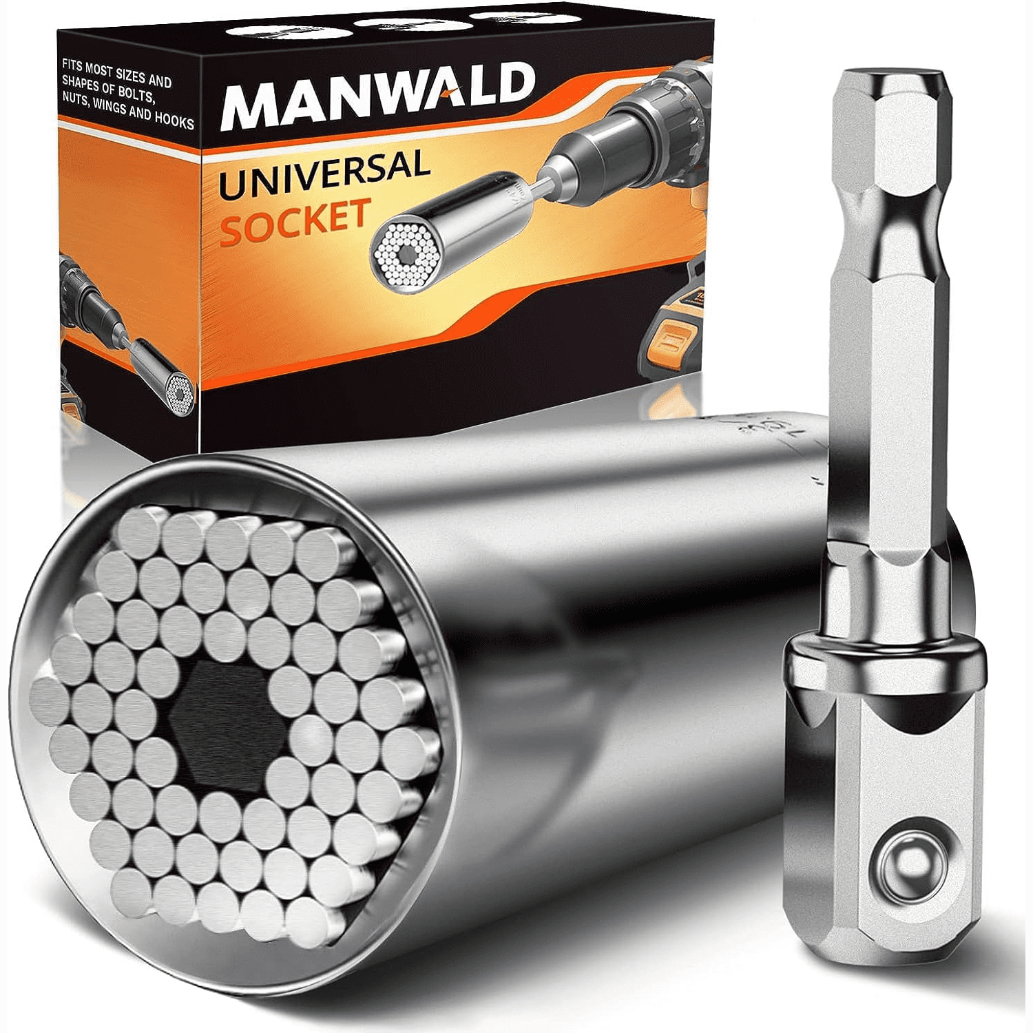 Dream Master Universal Socket Tool, Adjustable Chrome Vanadium Steel ...