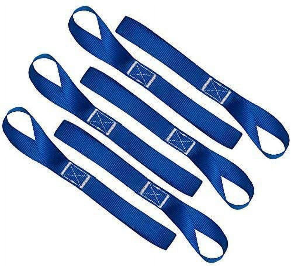 Universal Soft Loop Anchor Straps, Pack of 6 - Heavy Duty for ...