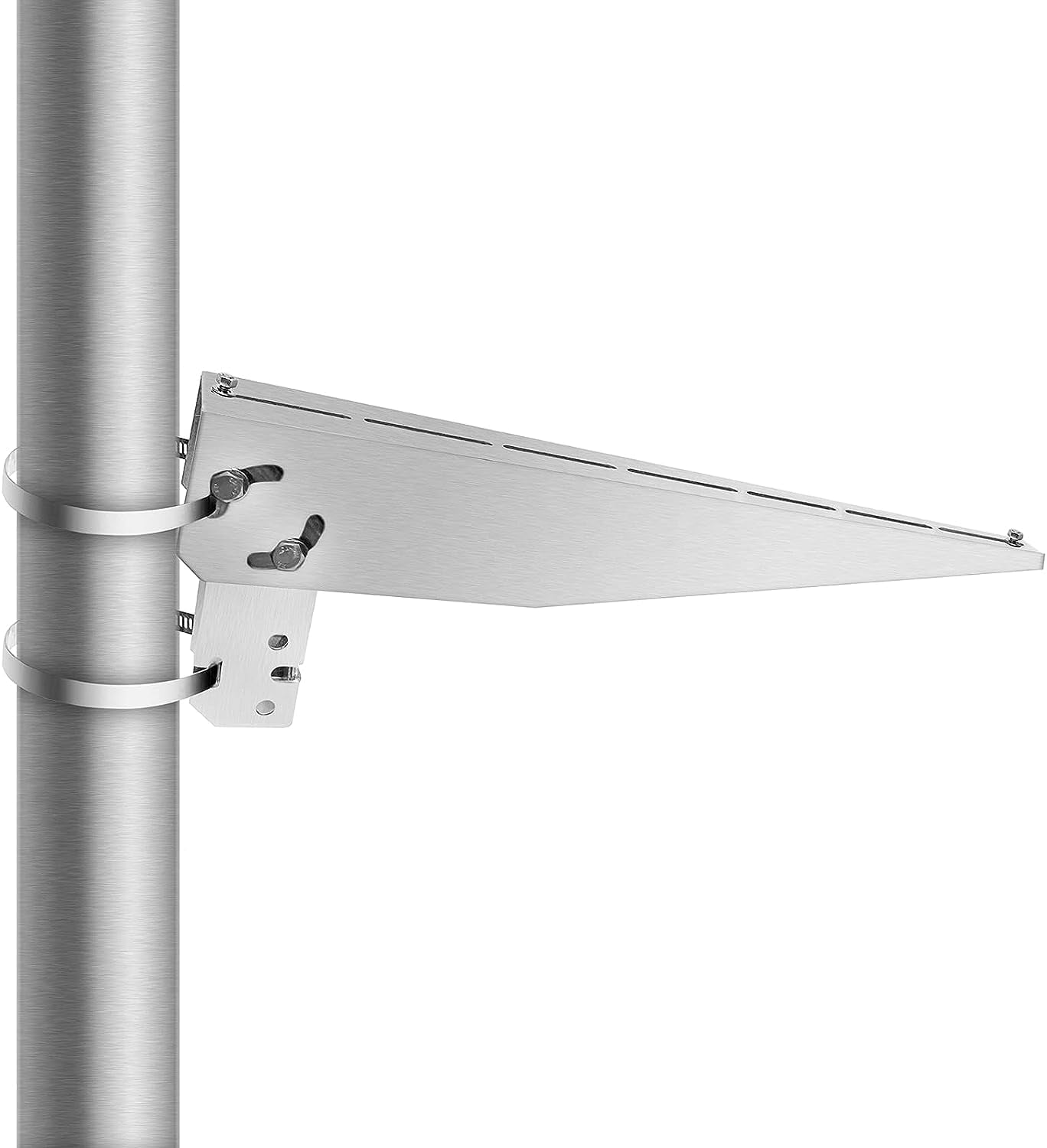 Universal Solar Panel Mounting Bracket Single Arm Pole, Wall And Ground ...