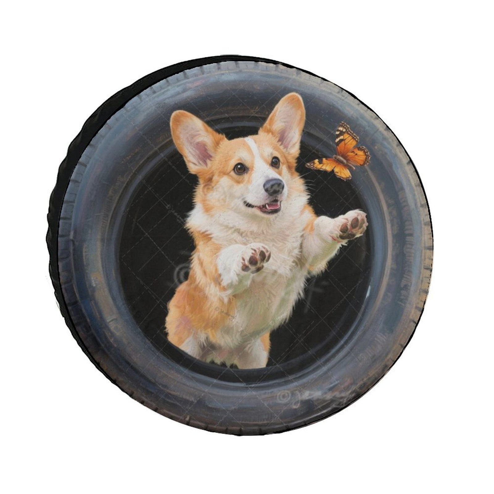 Universal Spare Tire Cover Of Corgi - 34 Inch Wheel Protector for ...