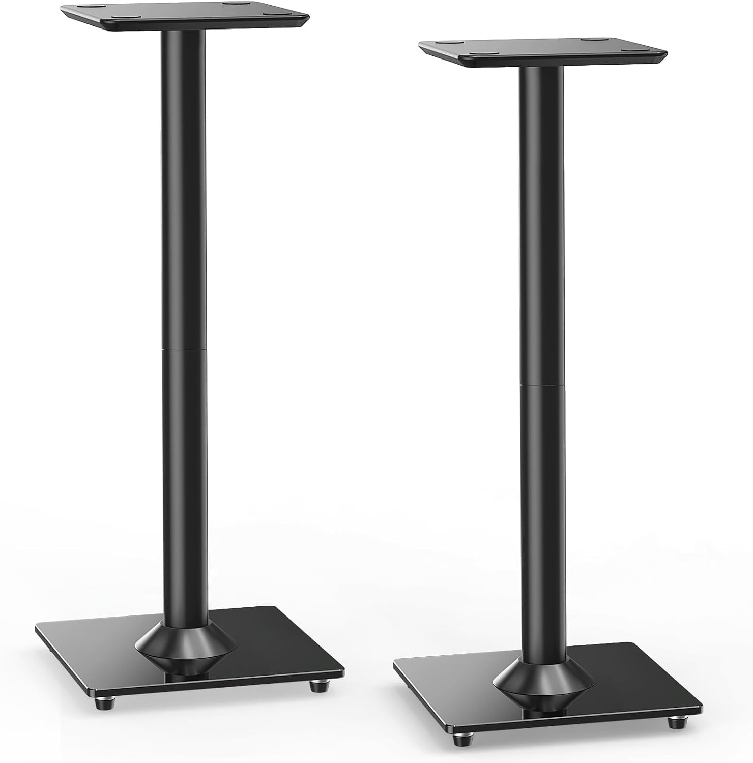 Universal Speaker Stand Pair, 31 Inch Height Bookshelf Speaker Stands ...