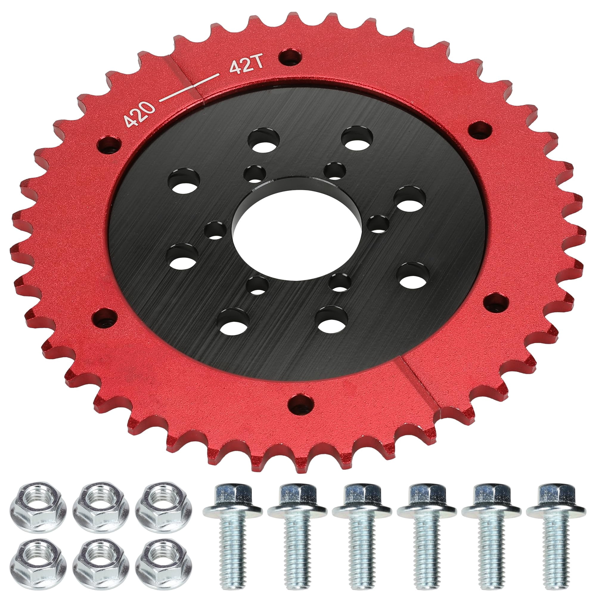 Universal Split Sprocket & 420 Chain 42 Tooth for Coleman CT200U BT200X ...