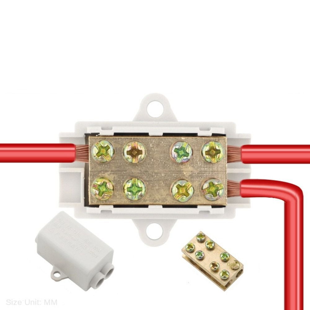 Universal Splitter Wire Connector Locking Quick Crimp Terminal Block ...