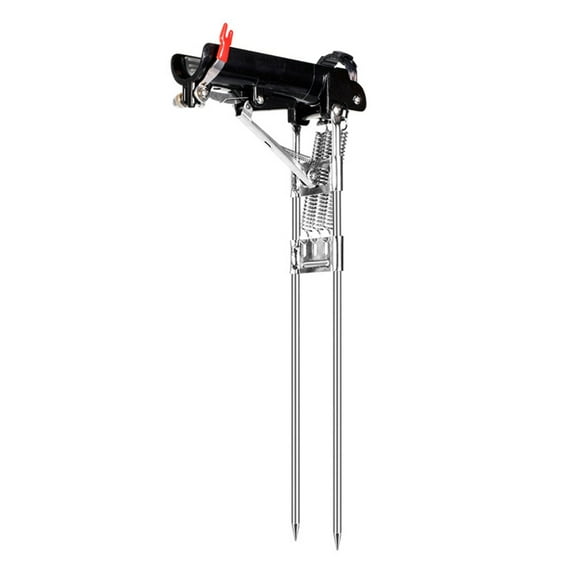 Universal Stainless Fishing Poles Stand Automatic Spring Fishing Rod ...