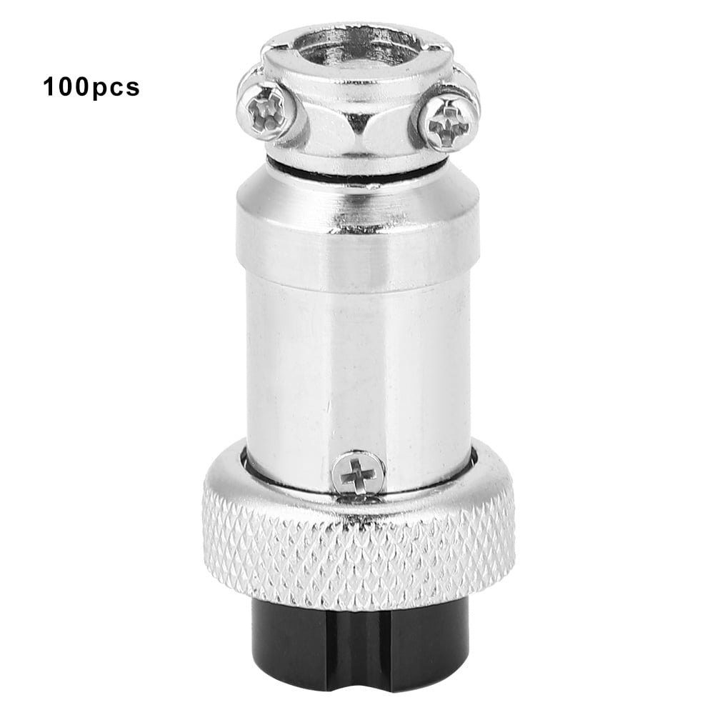 Universal Stainless Steel 6-Hole Female Connector, 16mm Aviation Plug ...