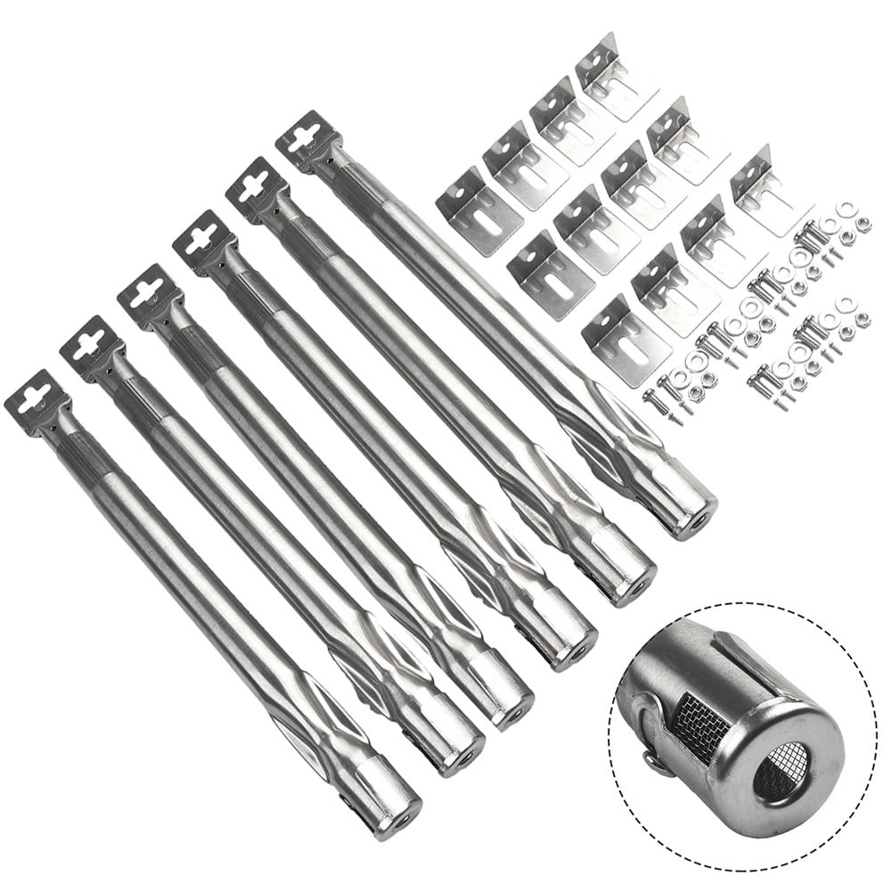 Universal Stainless Steel Burner Set 6 Pack for Gas Grills 35-42cm ...