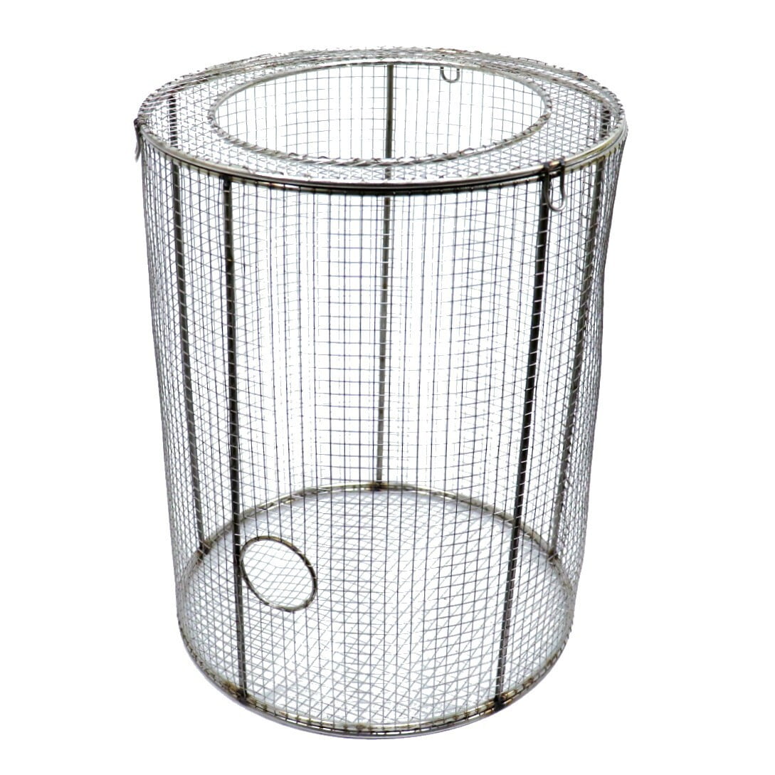 Universal Stainless-Steel Fountain Pump Cage Basket - 9" Diameter x 12 ...