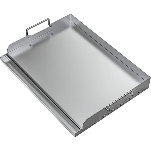 Universal Stainless Steel Griddle Flat Top Plate with Even Heating ...