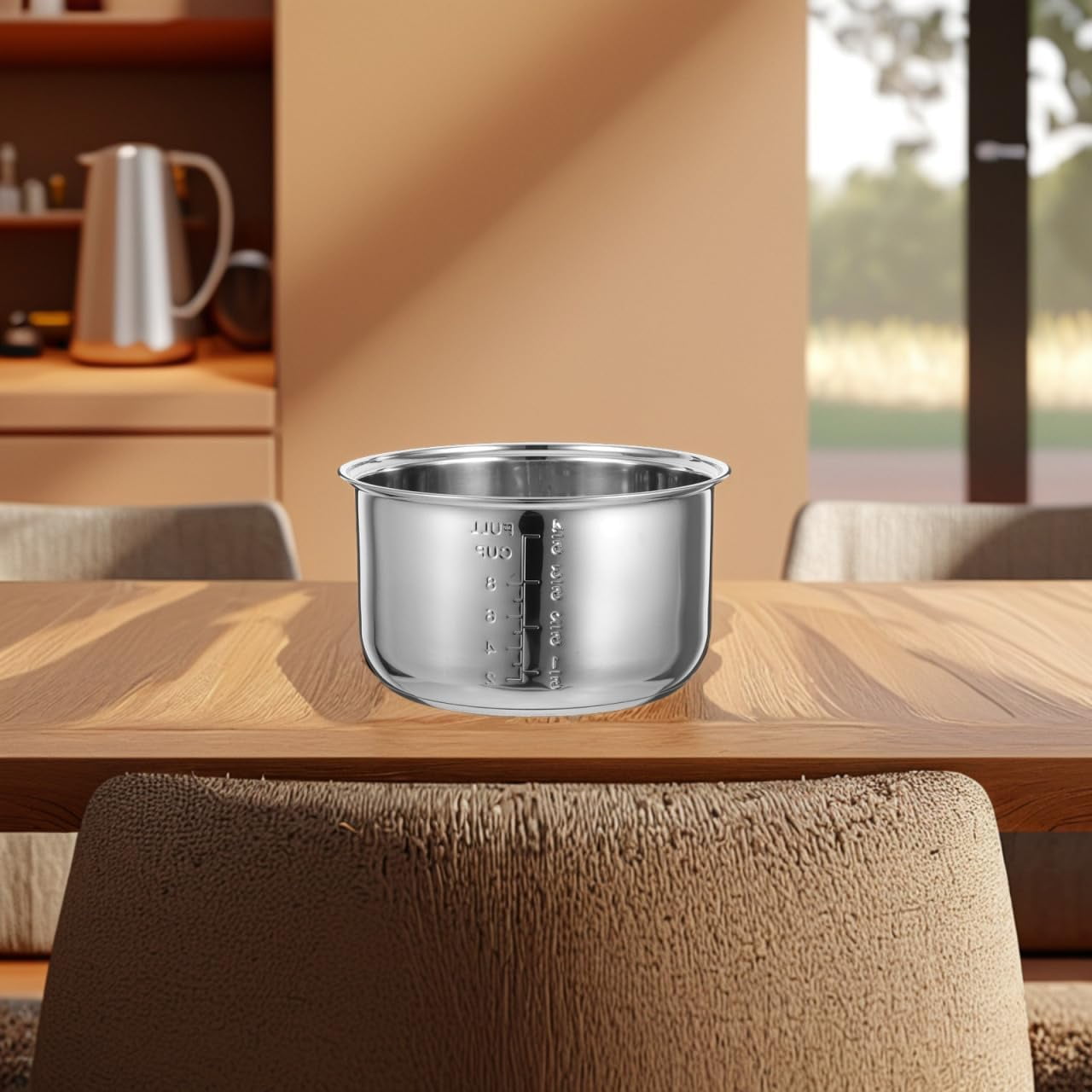 Universal Stainless Steel Rice Cooker Inner Pot Replacement - 4l ...