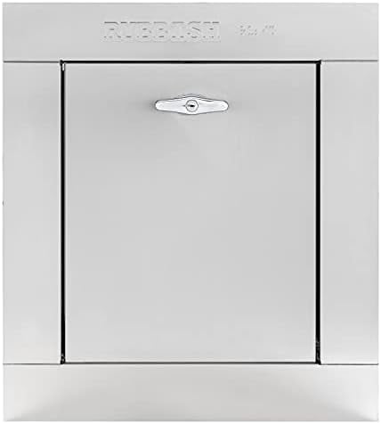 Universal Stainless Steel Trash Chute Door - Bottom Hinged, 15"(W) X18 ...