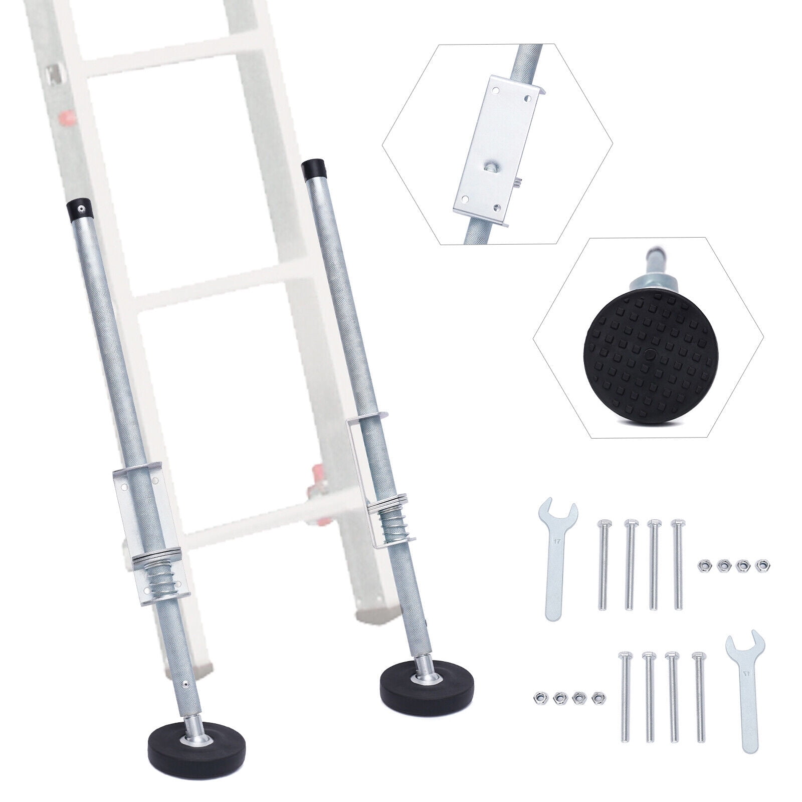 Universal Stair Ladder Leveler Height Adjustable Extension Ladder Leg ...