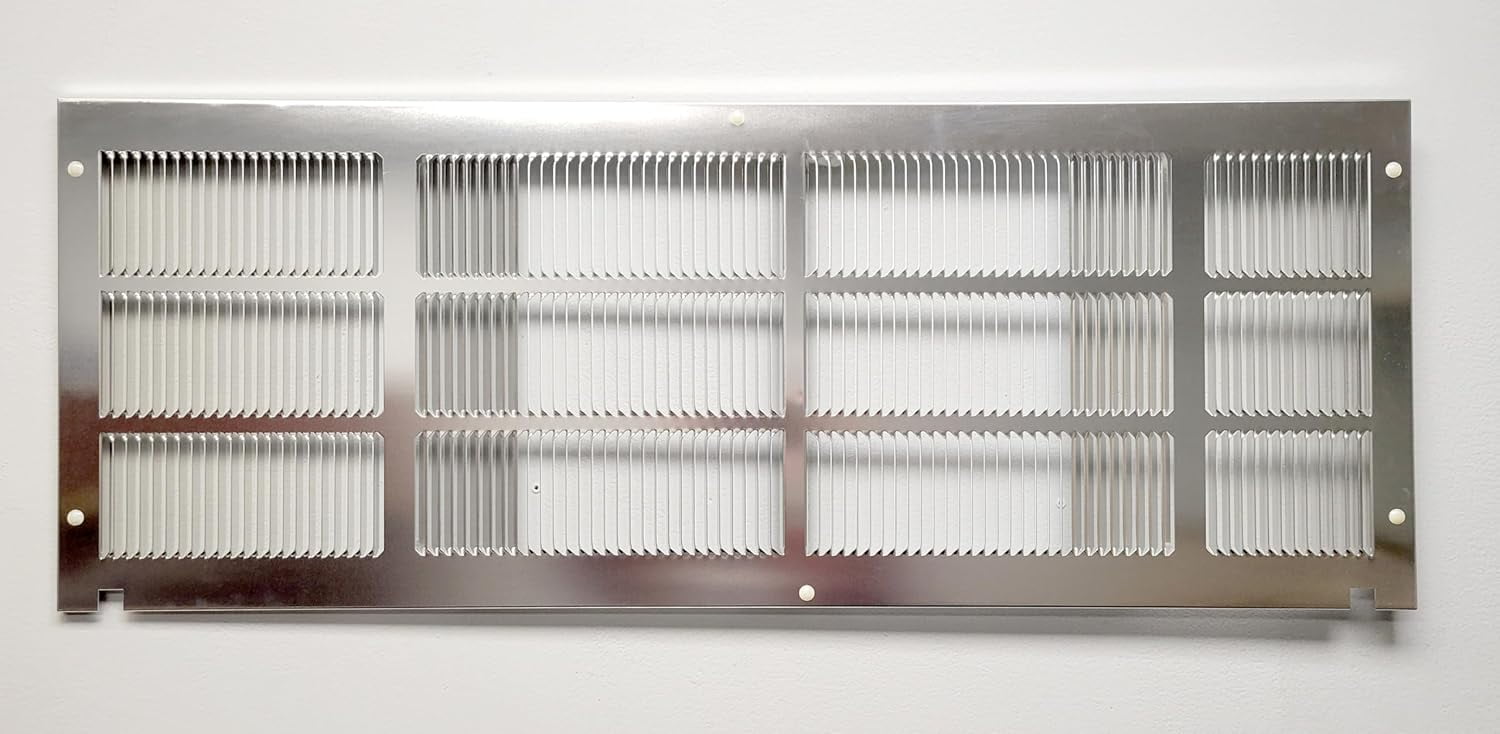 Universal Standard Stamped Alluminum Grille - for PTHP and PTAC units ...