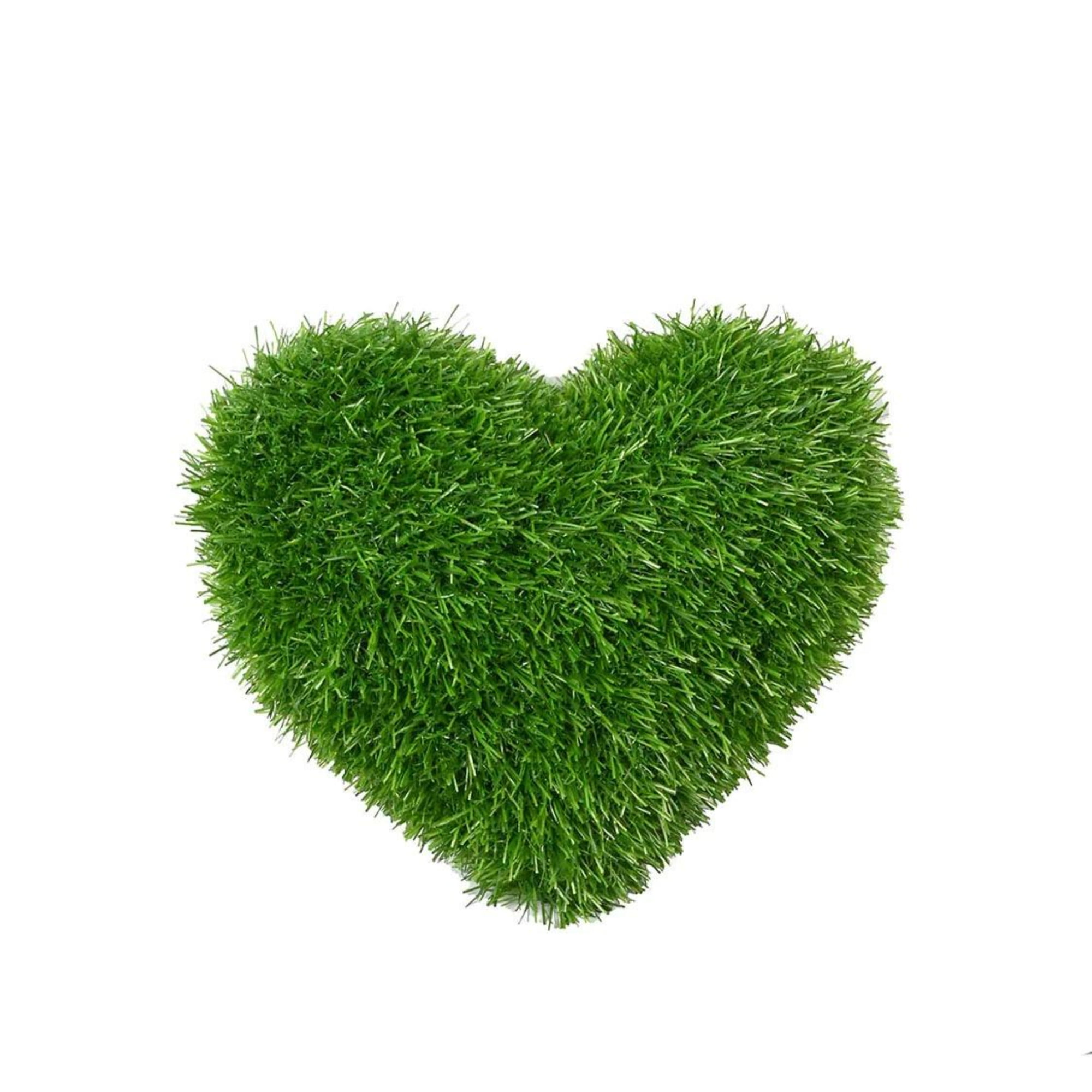 Universal Statues Heart Outdoor Artificial Garden Turf Topiary - 18 ...