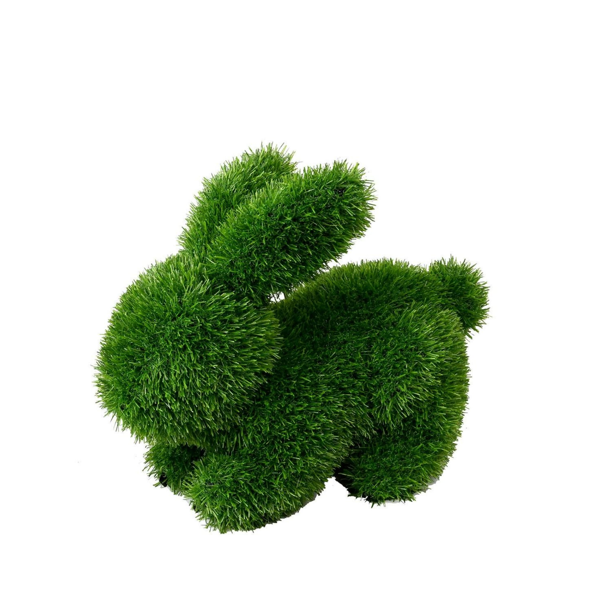 Universal Statues Lying Rabbit Outdoor Artificial Garden Turf Topiary ...