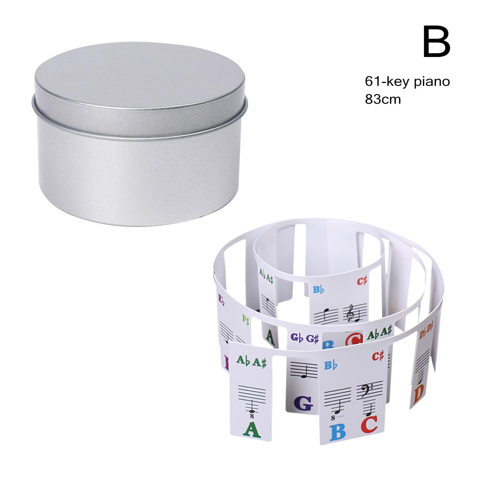 Universal Stave Rake Note Overlays Learning Marker Paste-free Stickers ...