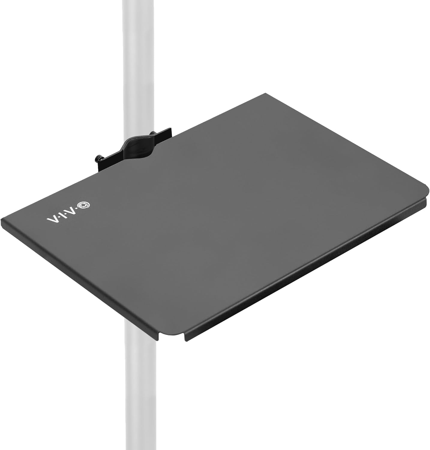 Universal Steel 14 x 10 inch Shelf Pole Mount for TV Cart, Speaker ...