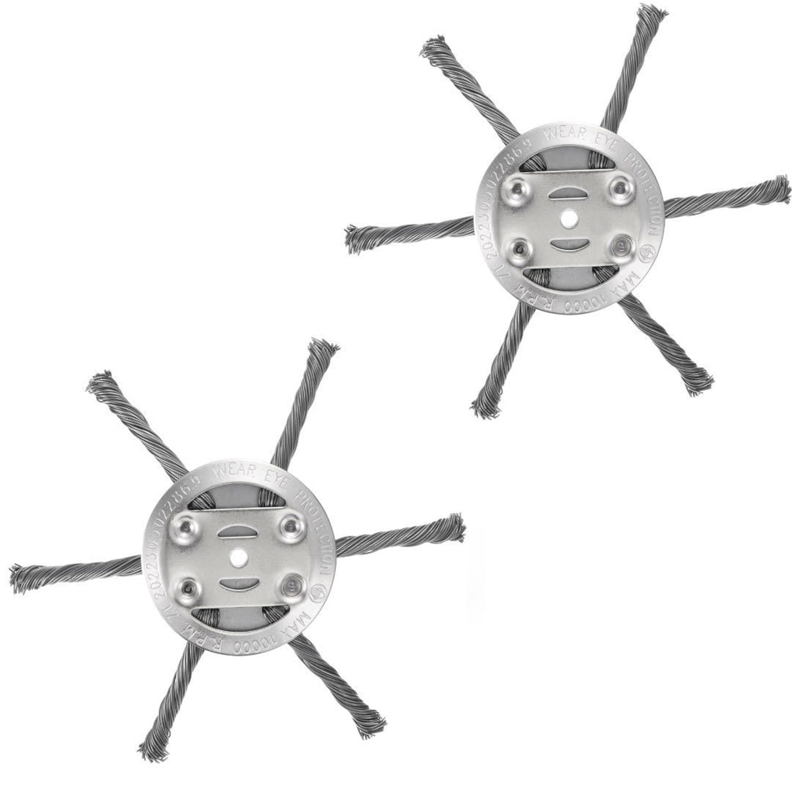 Universal Steel Wire Trimmer Head, Premium 6 Inch Steel Wire Rotary ...