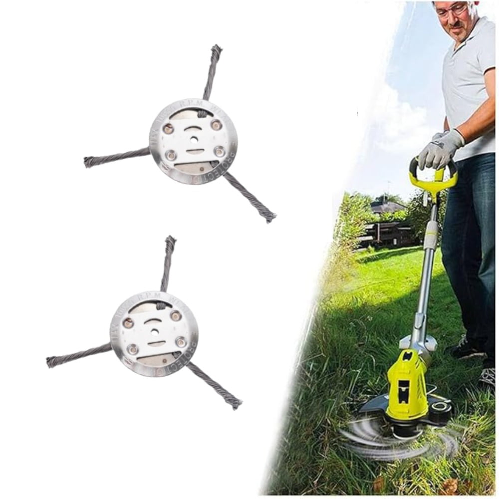 Universal Steel Wire Trimmer Head, Steel Wire Wheel Grass Trimmer Boss ...