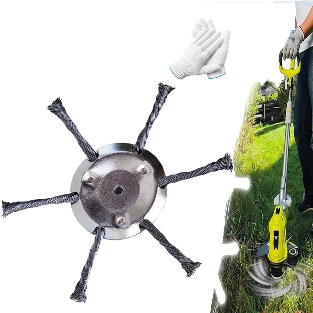 Universal Steel Wire Trimmer Head, String Trimmer Replacement Head ...