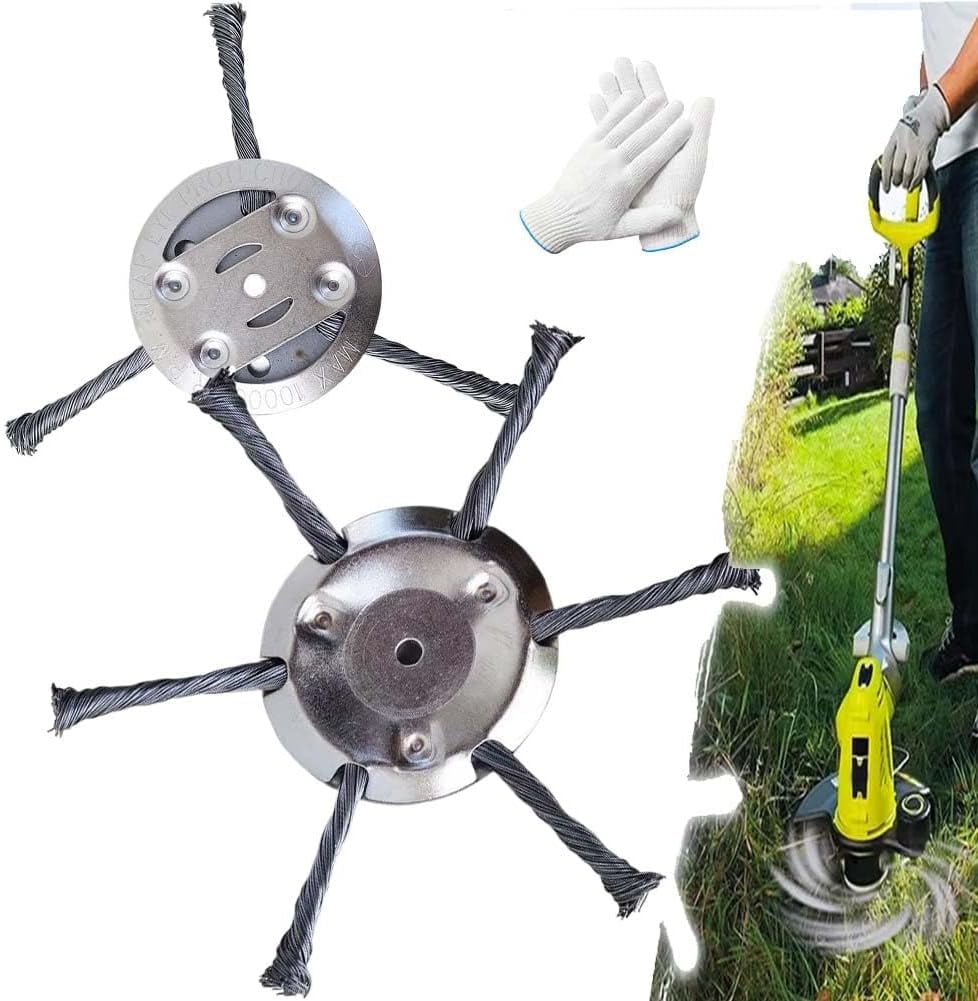 Universal Steel Wire Trimmer Head, String Trimmer Replacement Head ...