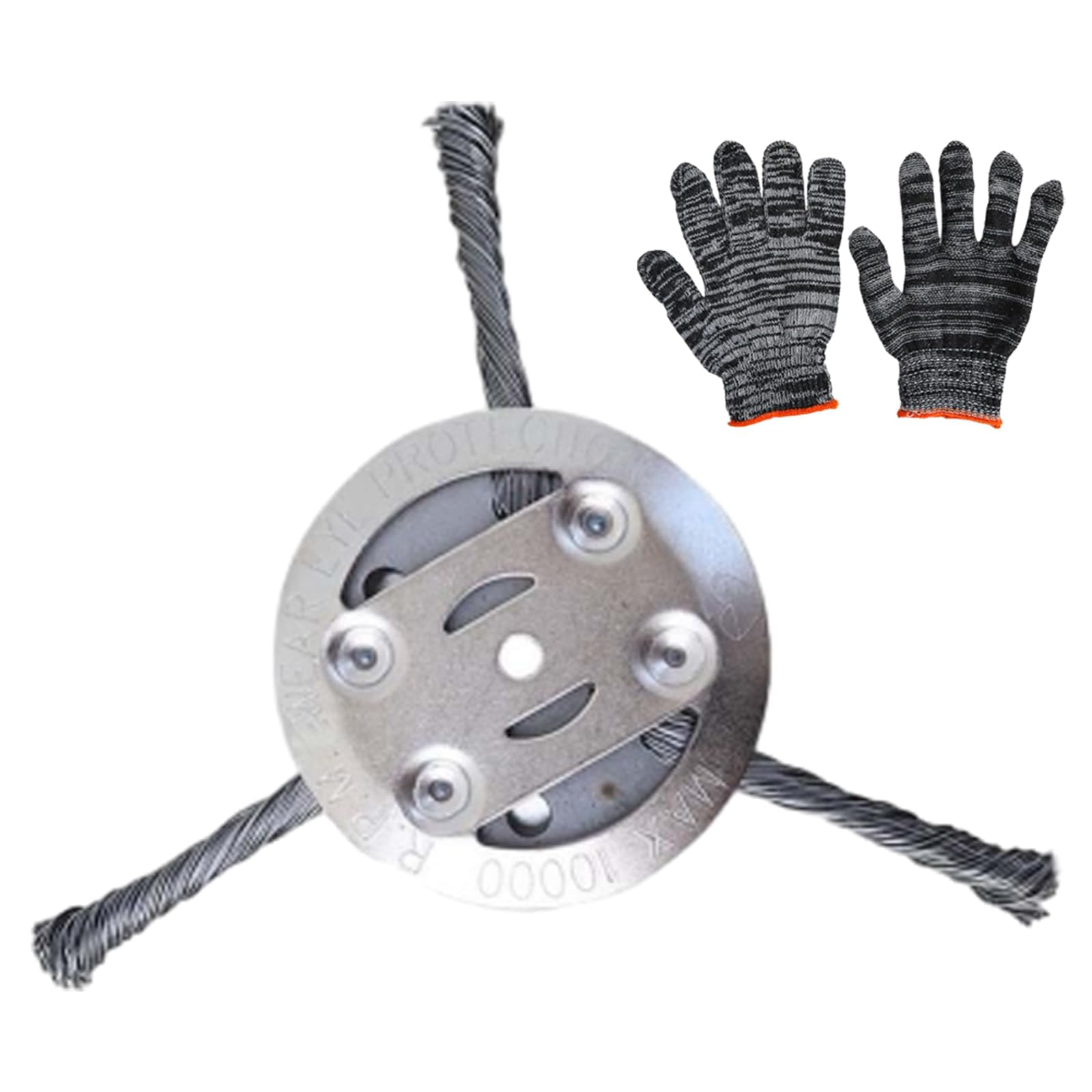 Universal Steel Wire Trimmer Head, String Trimmer Replacement Head ...