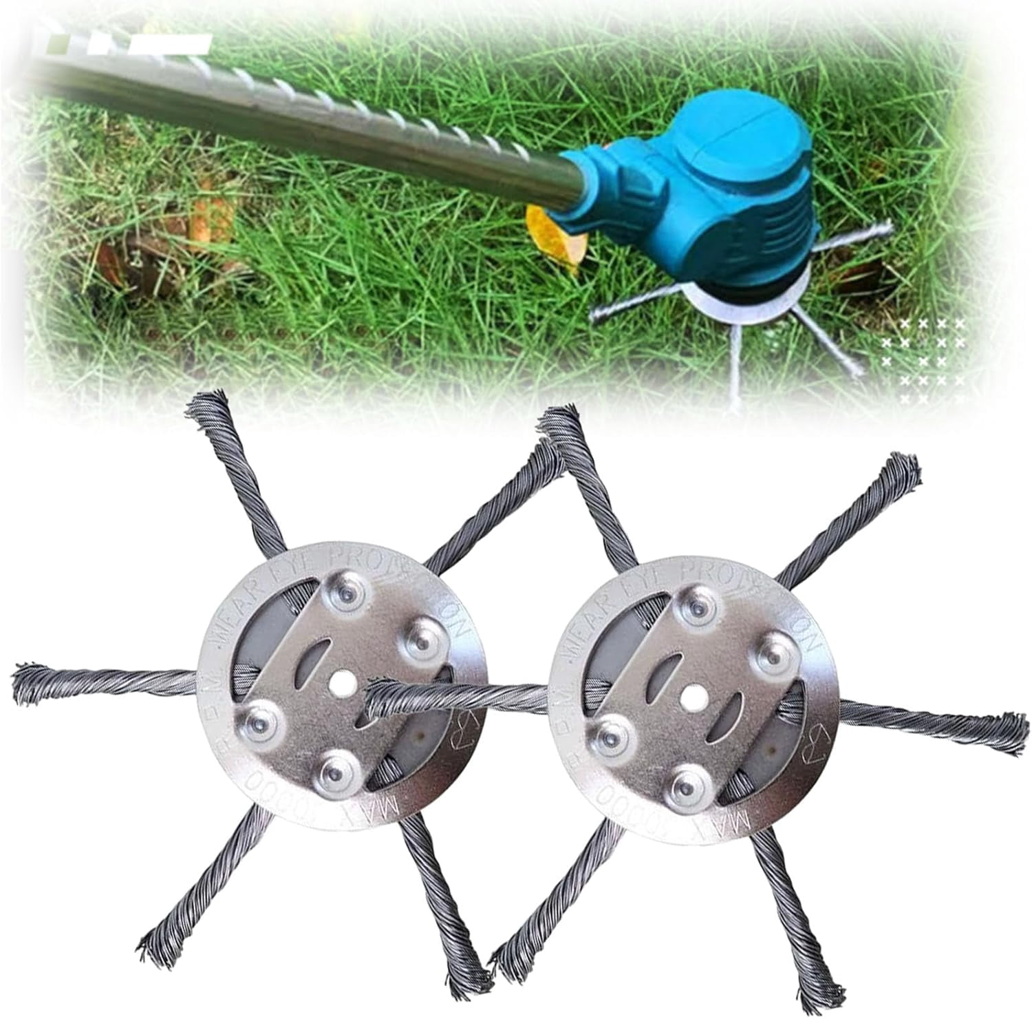 Universal Steel Wire Trimmer Head, Universal Steel Trimmer Head Blade ...