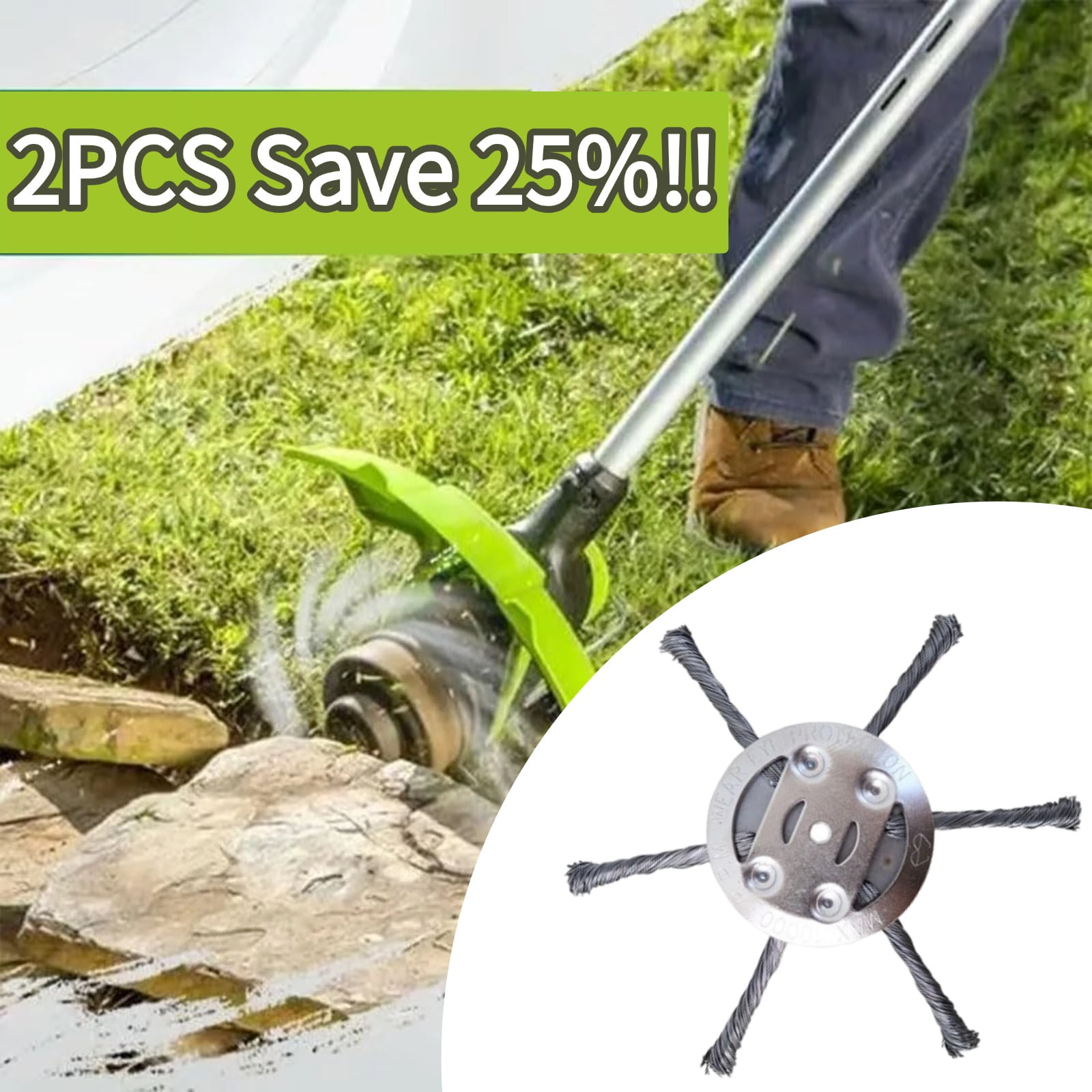 Universal Steel Wire Trimmer Head, Universal Steel Trimmer Head Blade ...