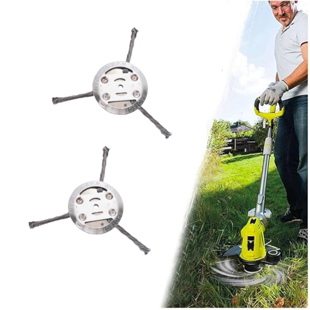 Universal Steel Wire Trimmer Head for Weed Eater, String Trimmer ...