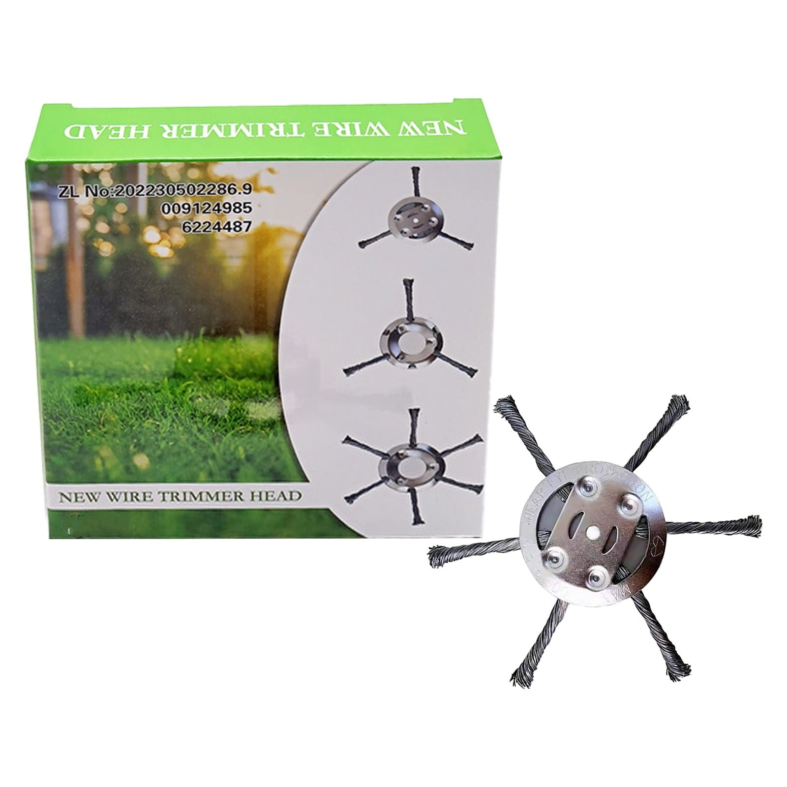 Universal Steel Wire Trimmer Head,Wire Rotary Brush Weed Trimmer,Wire ...