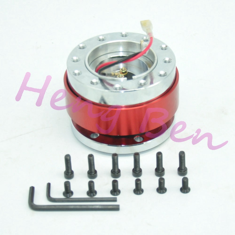 Universal Steering Wheel Snap Off Quick Release Hub Adapter Boss kit 8 ...