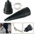 Universal Stretchy CV Drive Shaft Boot Kit No Dismantling with Cone for ...