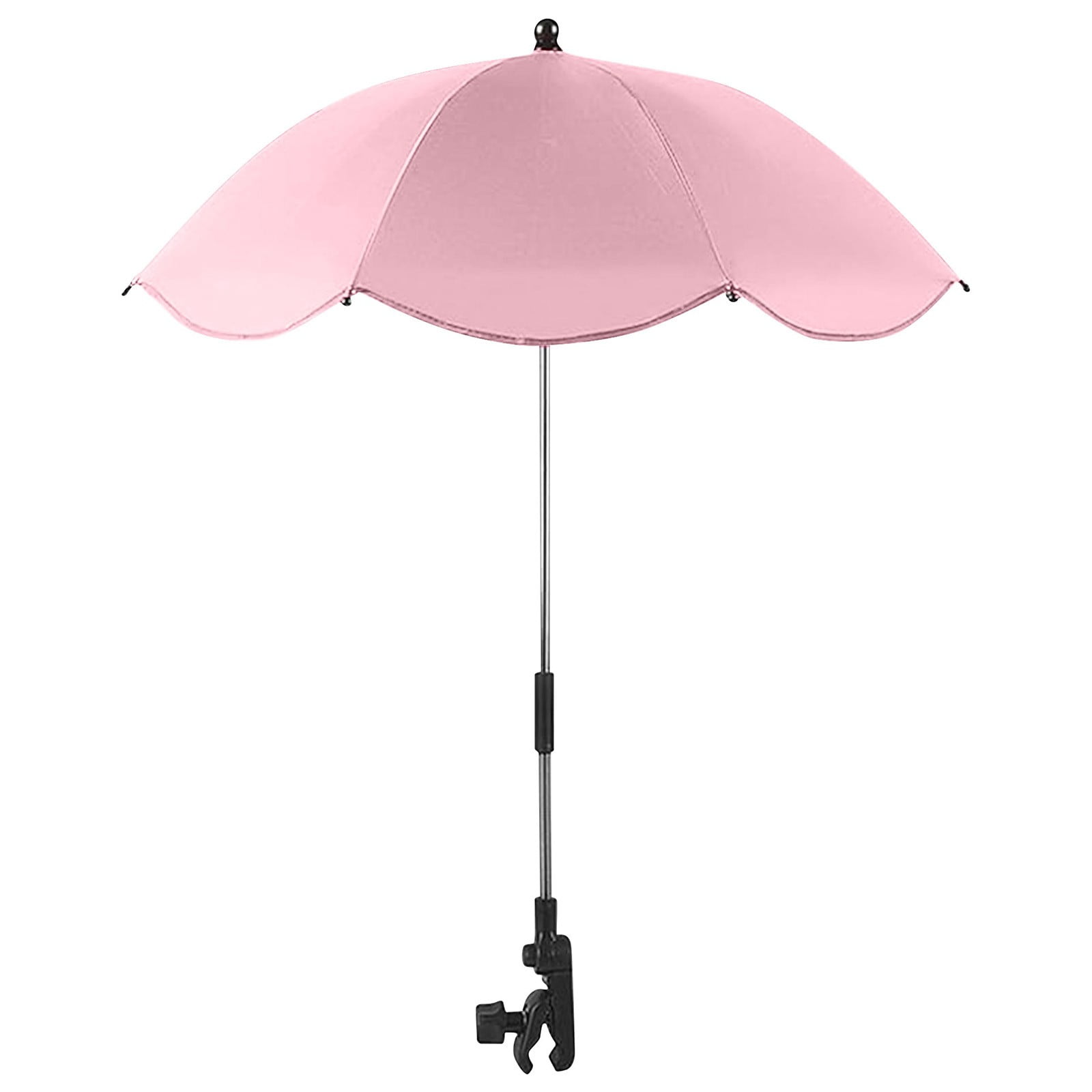Universal Stroller Parasol with Adjustable Clamp - Foldable Sun Shade ...