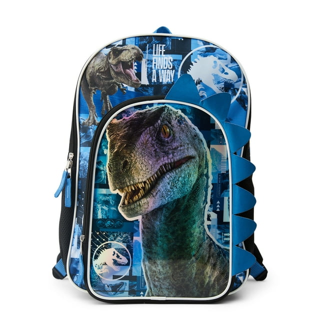 Universal Studio Jurassic World Boy's 17" Laptop Backpack - Blue ...