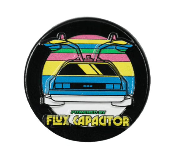 Universal Studios Back To The Future Striped Flux Capacitor Pin New ...