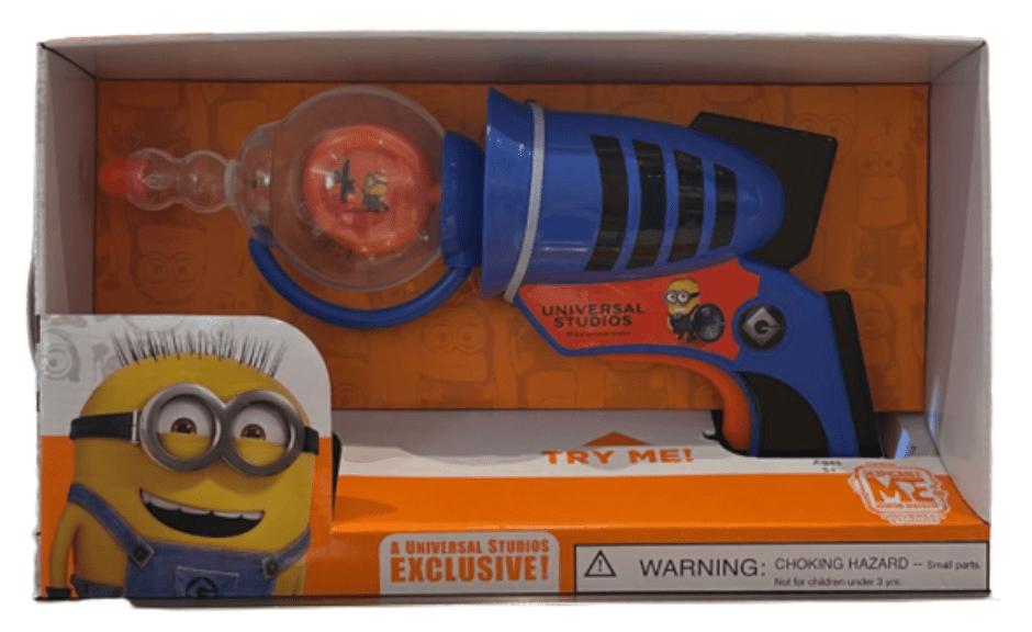 Universal Studios Despicable Me Minion Gun Toy - New, Boxed & Smoke ...