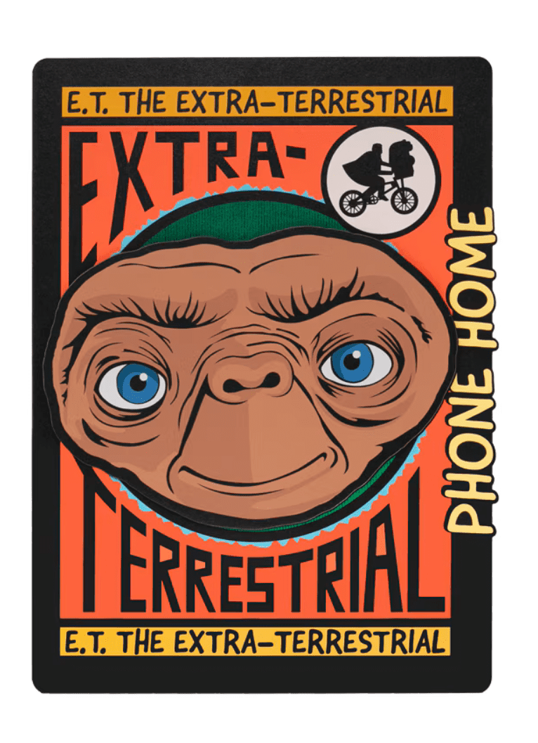 Universal Studios E.T. Extra Terrestrial Phone Home 2D Wooden Sign New ...