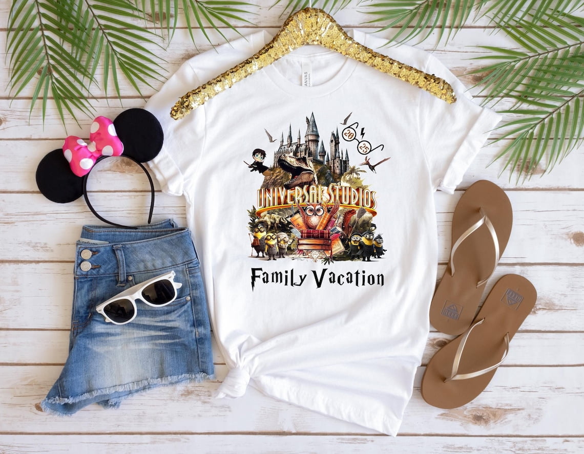 Universal Studios Family Matching 2025 T-Shirt, Universal Family ...