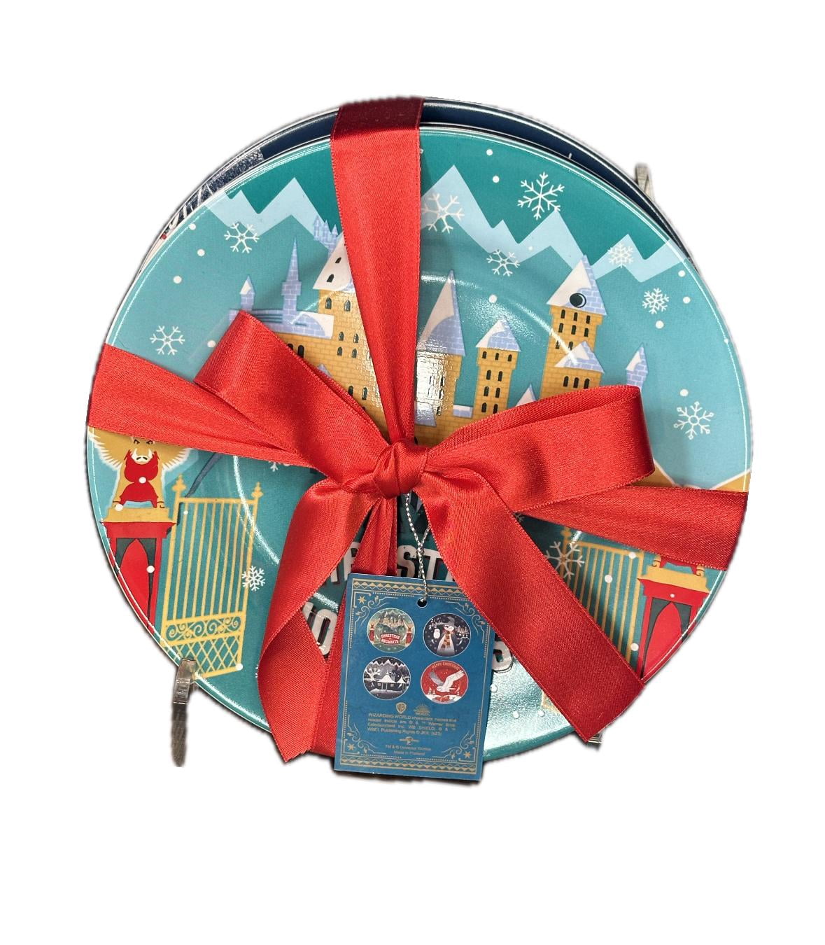 Universal Studios Harry Potter Christmas at Hogwarts Dessert Plates Set ...