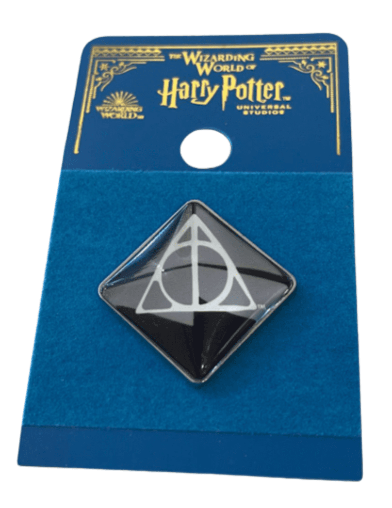 Universal Studios Harry Potter Deathly Hallows Square Pin New With Card ...
