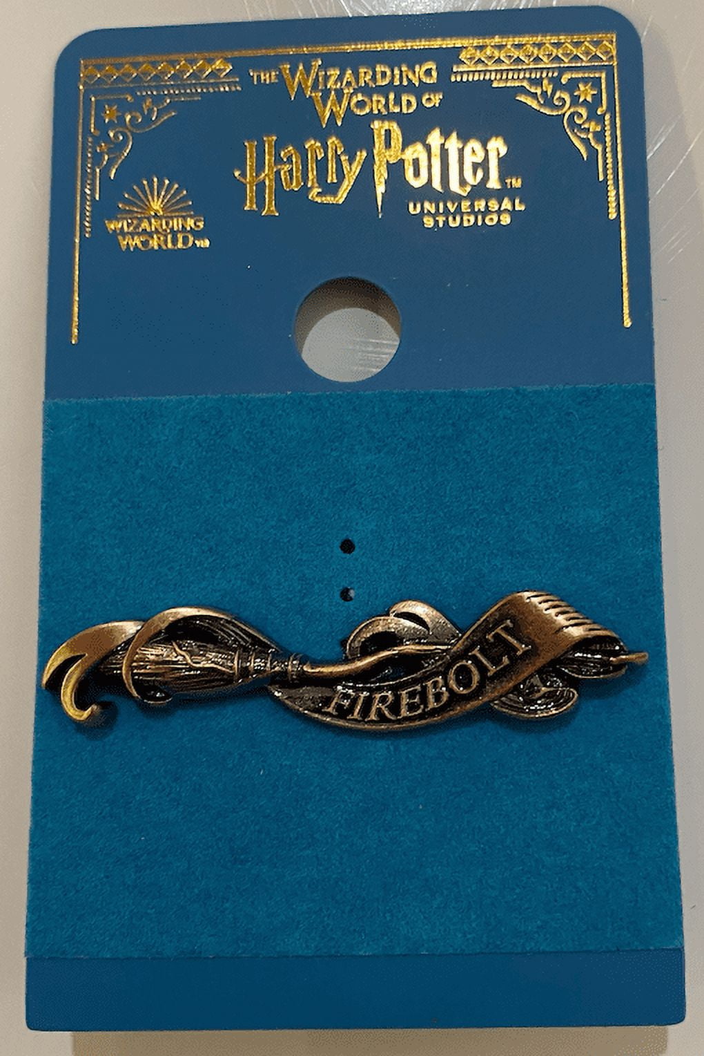 Universal Studios Harry Potter Firebolt Broom Quidditch Pin New with ...