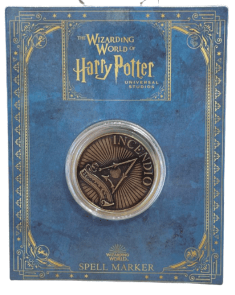 Universal Studios Harry Potter Hogsmilade Incendio Spell Marker New ...