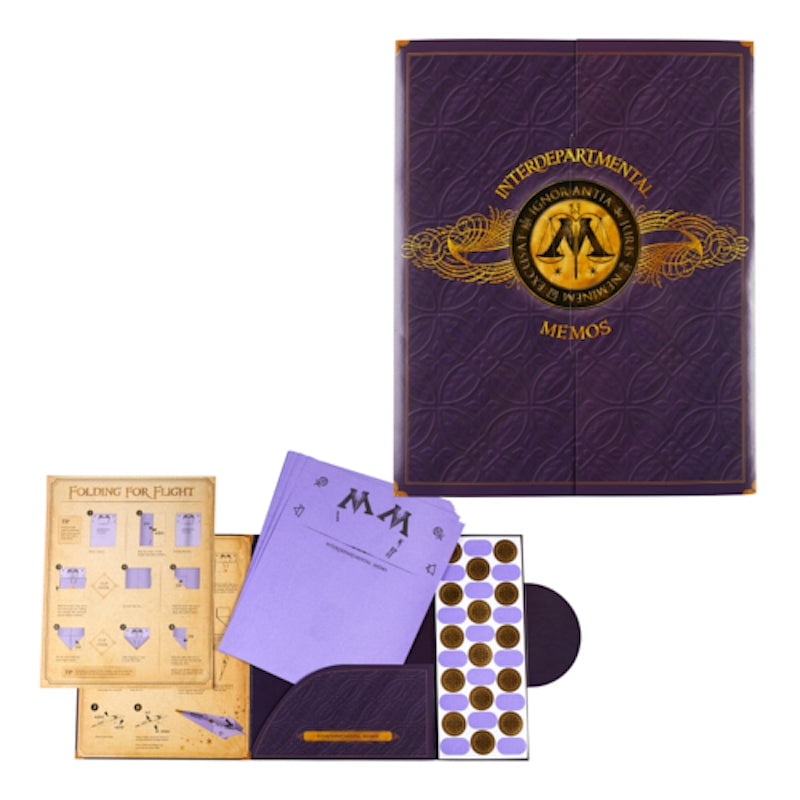 Universal Studios Harry Potter Ministry of Magic Paper Aeroplane Memos ...