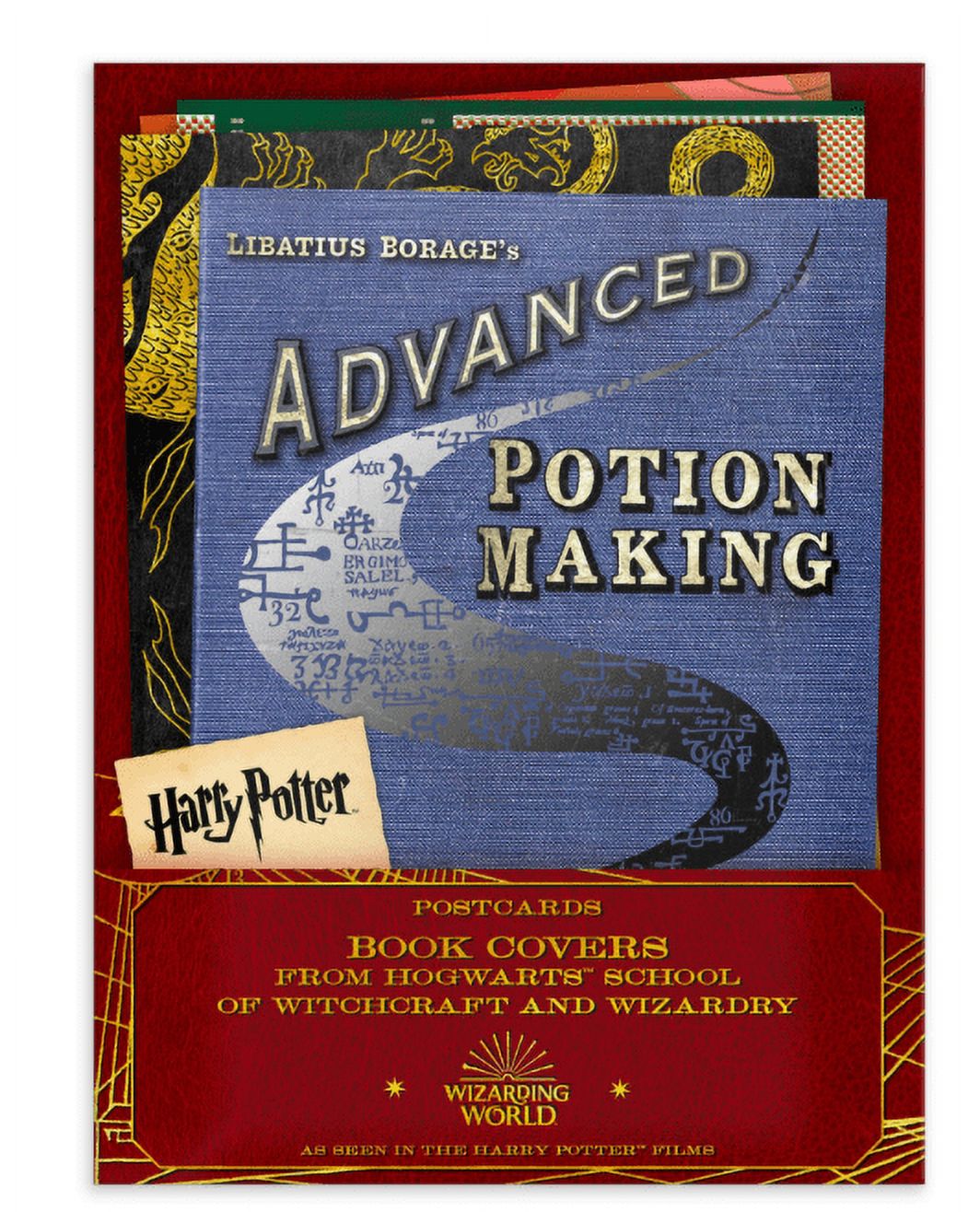 Universal Studios Harry Potter Postcards Book Covers Advanced Potion ...